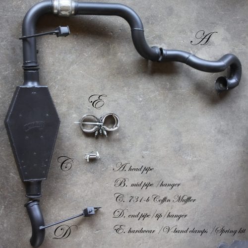 Coffin X-pipe – The Coffin Muffler